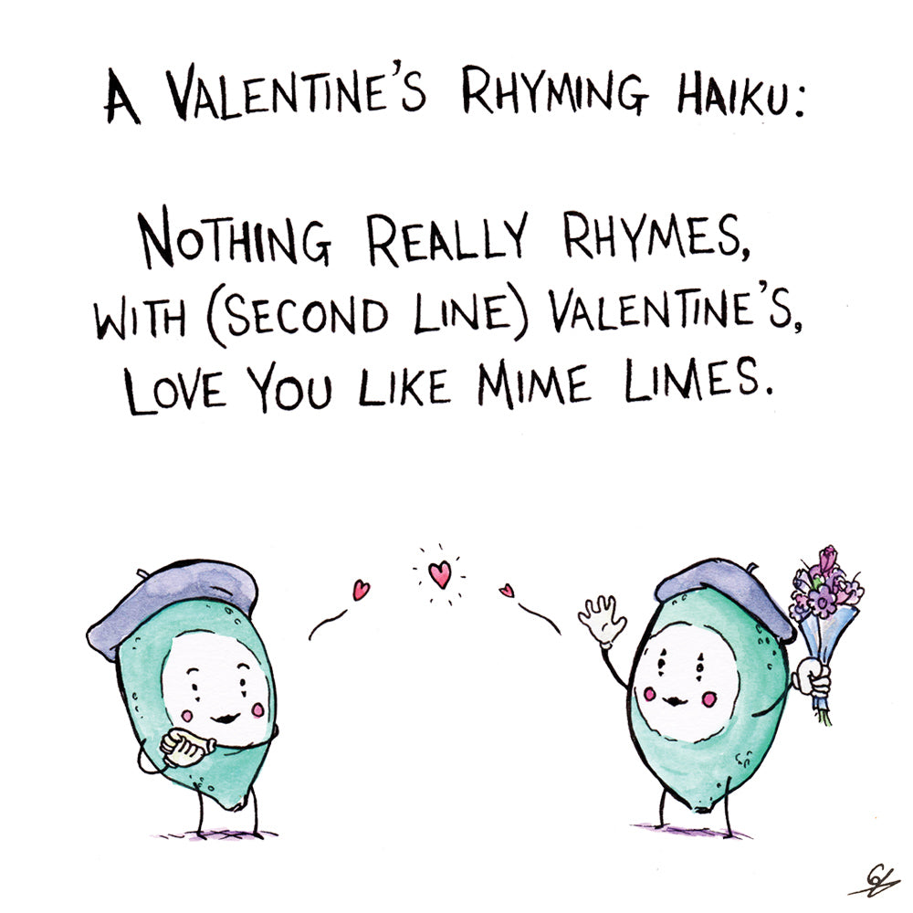 Valentine Haiku – Tea Ink