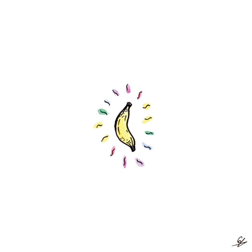 Banana - Greeting Card – Tea Ink