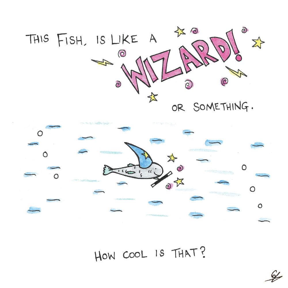 Fish is a Wizard – Tea Ink