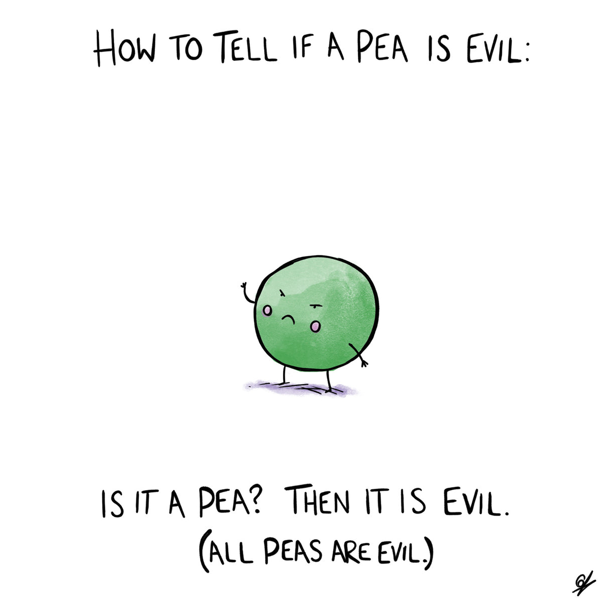 Tell Pea – Tea Ink